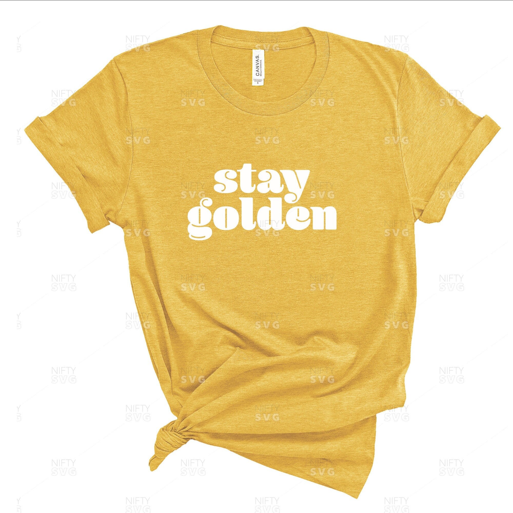 Stay Golden SVG PNG Instant Download - Etsy