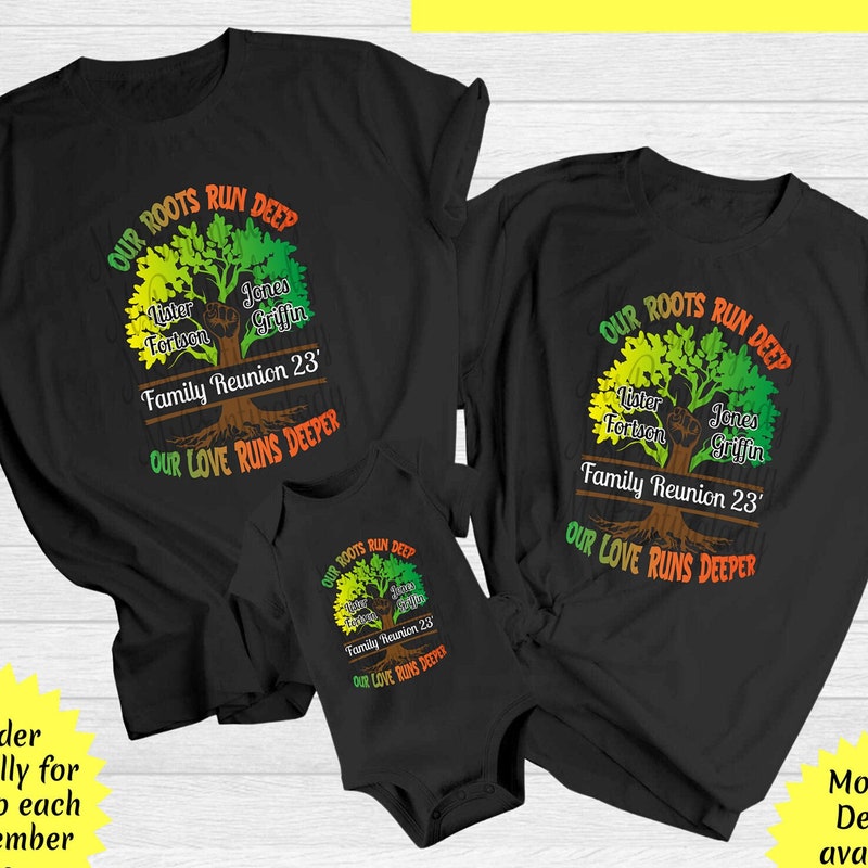 Family Reunion Shirts - Etsy