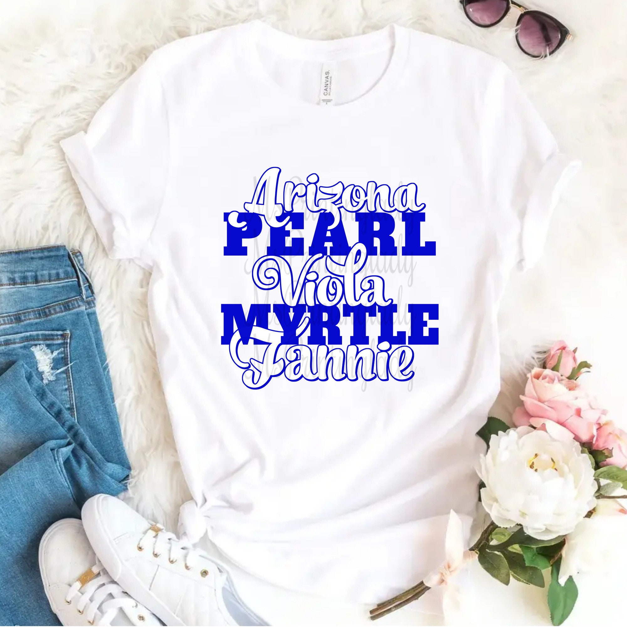 Zeta Founder's Names Royal Blue and White shirt-unisex Shirt! - Etsy
