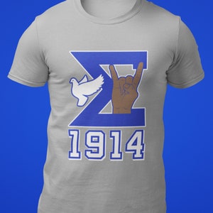 Sigma 1914 With a Dove Phi Beta Sigma Shirts - Etsy
