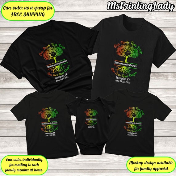 Camisetas Negras De Reunión Familiar Regalos Y Productos: T%c3%ada Y