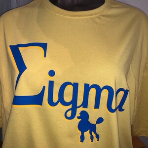 Sigma With a Prissy Poodle Unisex and Ladies Cut Options Centennial ...