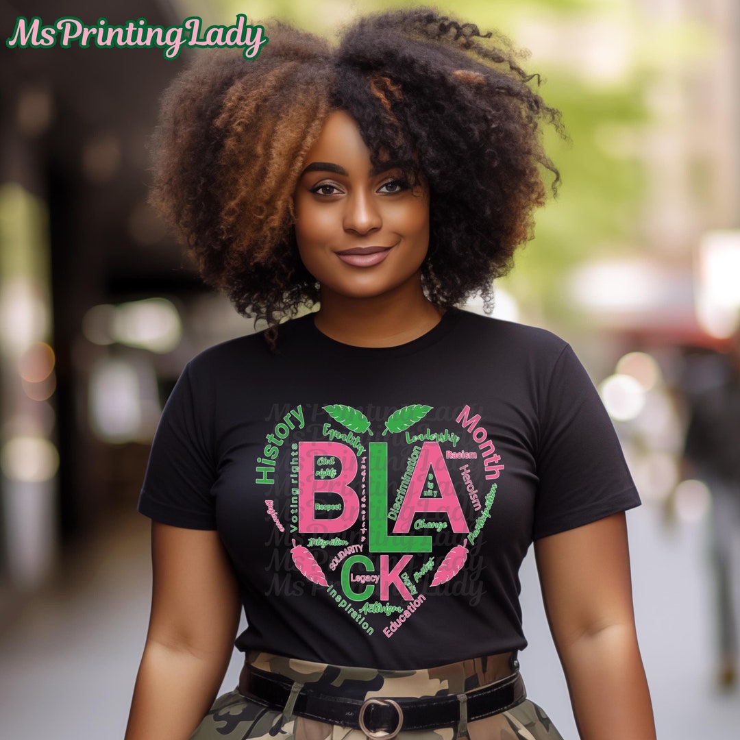 AKA Black History Teacher Unisex Shirts, Black Teacher Pretty Shirt, Black Excellence, Black ...