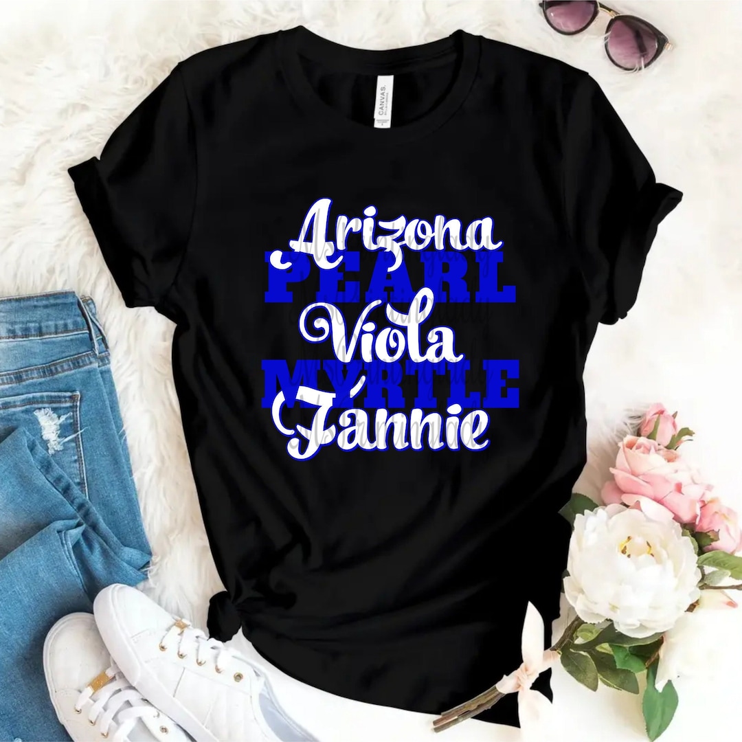 Zeta Founder's Names Royal Blue and White shirt-unisex Shirt! - Etsy