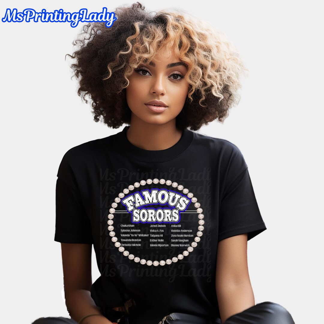 Famous Zeta Sorors - Zeta Phi Beta Shirt - Etsy