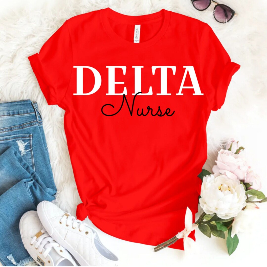 Delta Nurse Tshirt! for Deltas That Are Rns, NICU, Lvns, Np, and ...