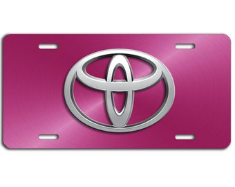 Toyota License Plate | Etsy