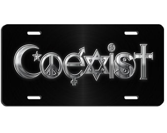 Grey License Plate | Etsy