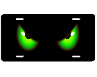 Eyes License Plate - Etsy