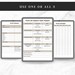 Work-life Balance Planner | Printable & Digital Template - Etsy