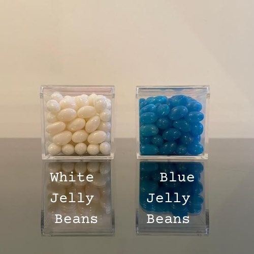 Personalized Star of David Favor: Acrylic Jelly Bean Box - Etsy