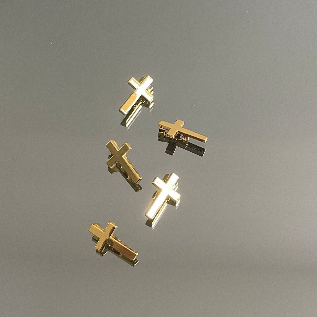 Gold Cross Witness Pin - Etsy