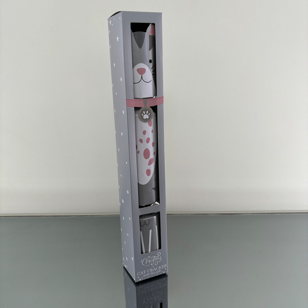 Christmas Time Cat Cracker With Fun Gift Christmas Cracker - Etsy