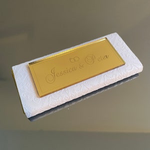 Custom Engraved Chocolate Bar Bomboniere Favors for Any Occasion - Etsy