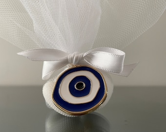 Blue Evil Eye Ribbon - Etsy