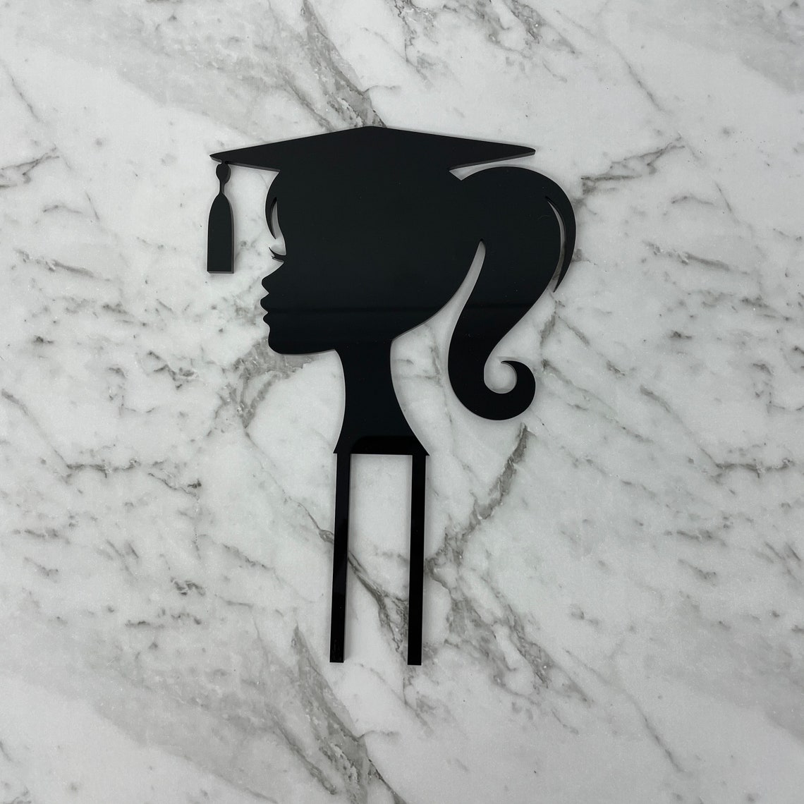 Graduation Girl Cake Topper Acrylic University Graduation | Etsy