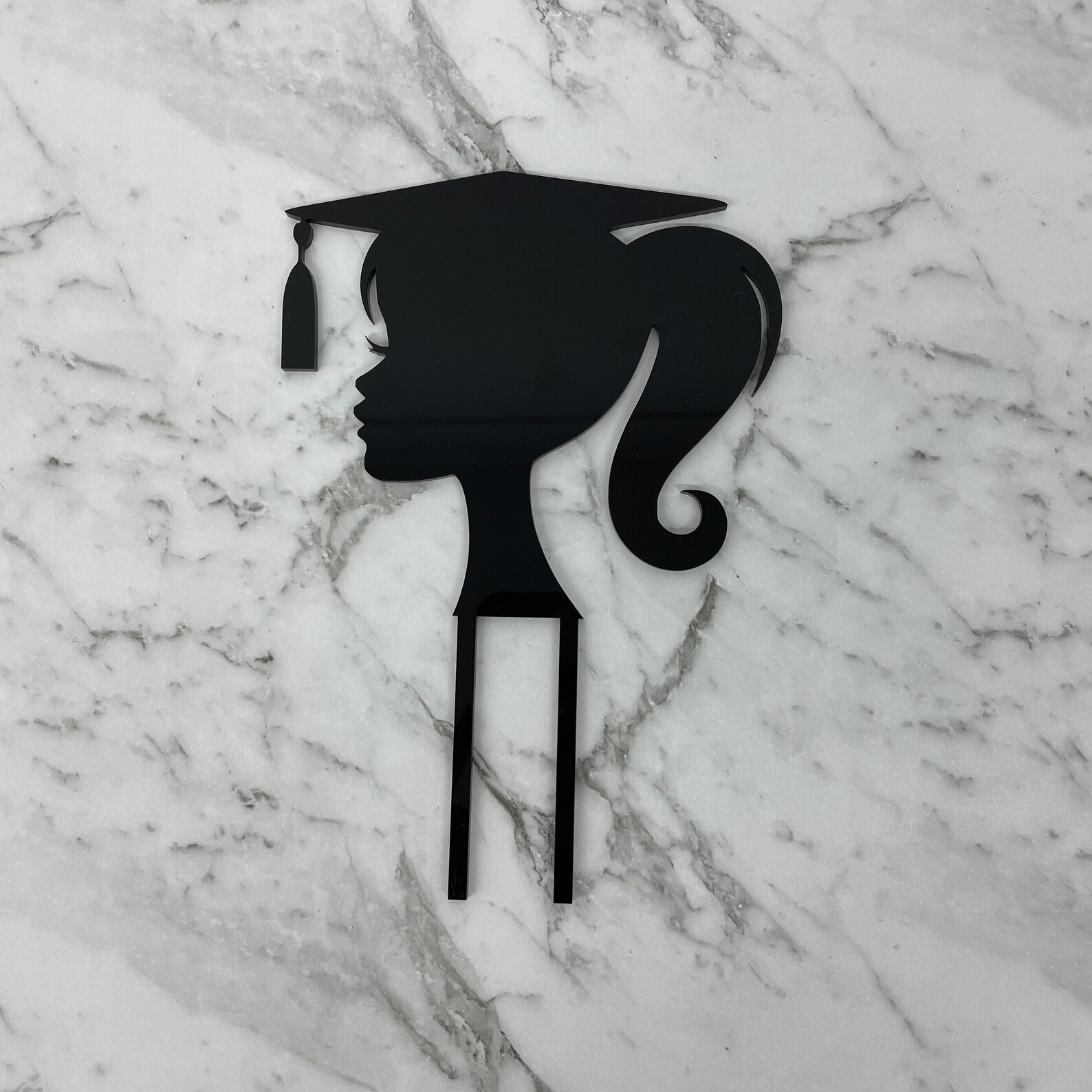 Graduation Girl Cake Topper Acrylic University Graduation - Etsy