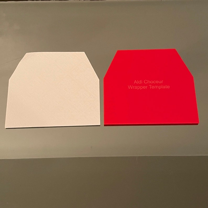 Aldi Choceur Mini Wrapper Template | Bonboniere Chocolate Wrapper - Etsy