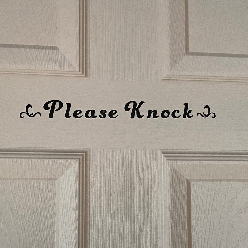 Please Knock - Etsy