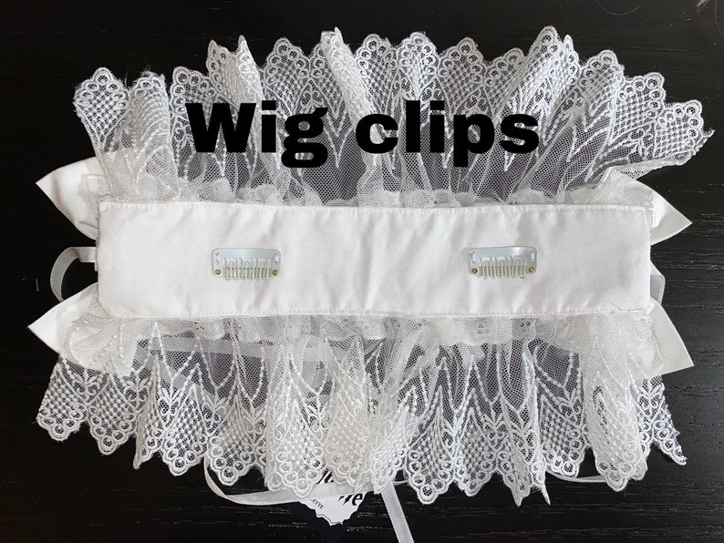 White Rabbit Lace Lolita Headband Gothic Hair Accessory - Etsy