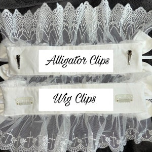 White Rabbit Lace Lolita Headband - Gothic Hair Accessory - Etsy