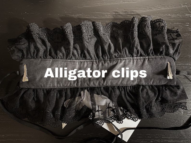 White Rabbit Lace Lolita Headband Gothic Hair Accessory - Etsy