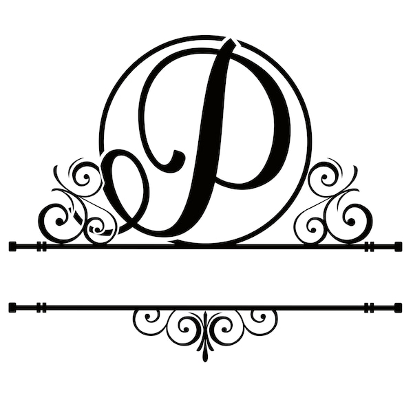 Letter P Svg - Etsy