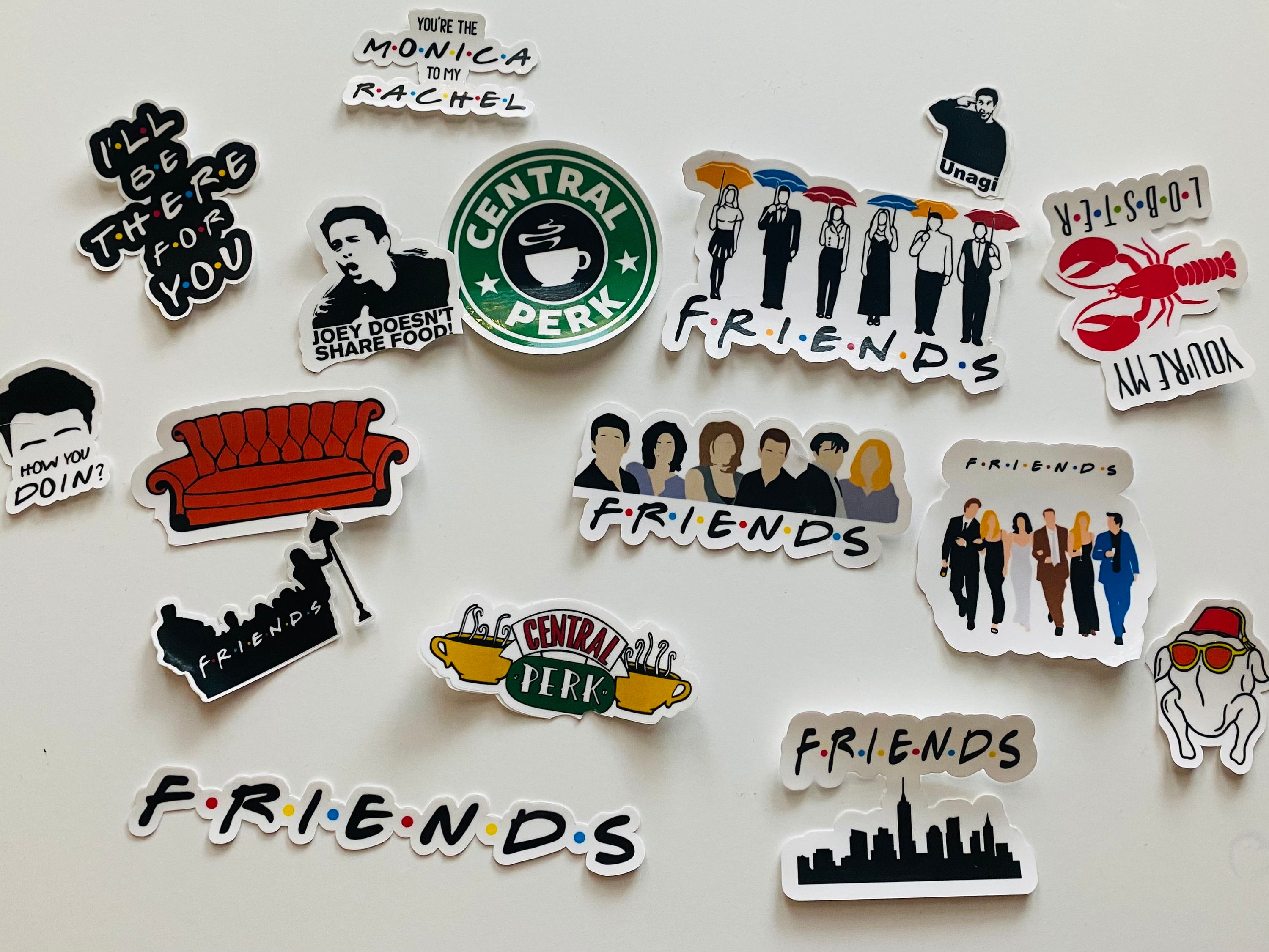 FRIENDS Sticker Pack - Etsy