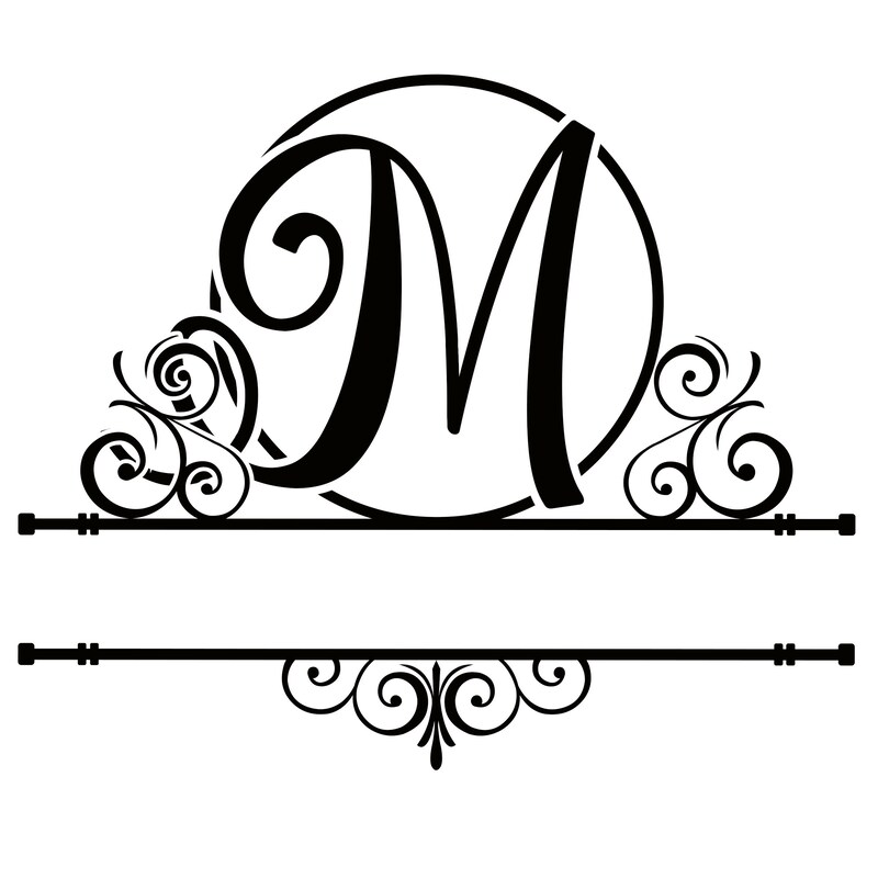 Monogram Letter M - Etsy