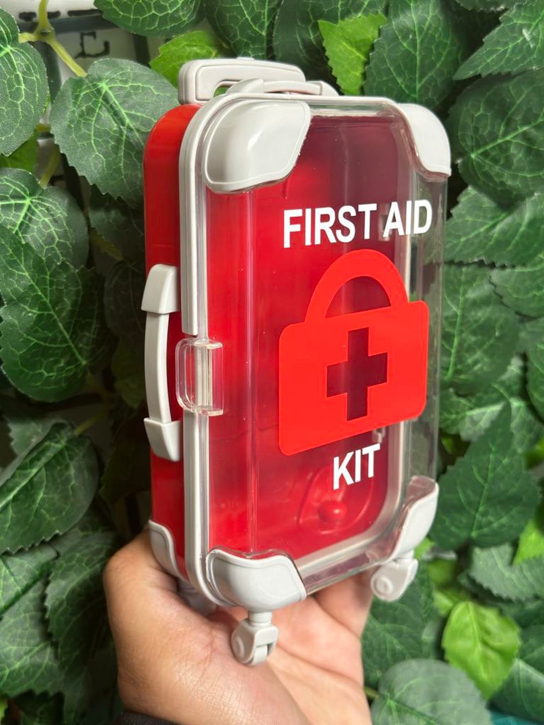 First Aid Kit | Mini Suitcase/little Luggage Travel Kit - Etsy