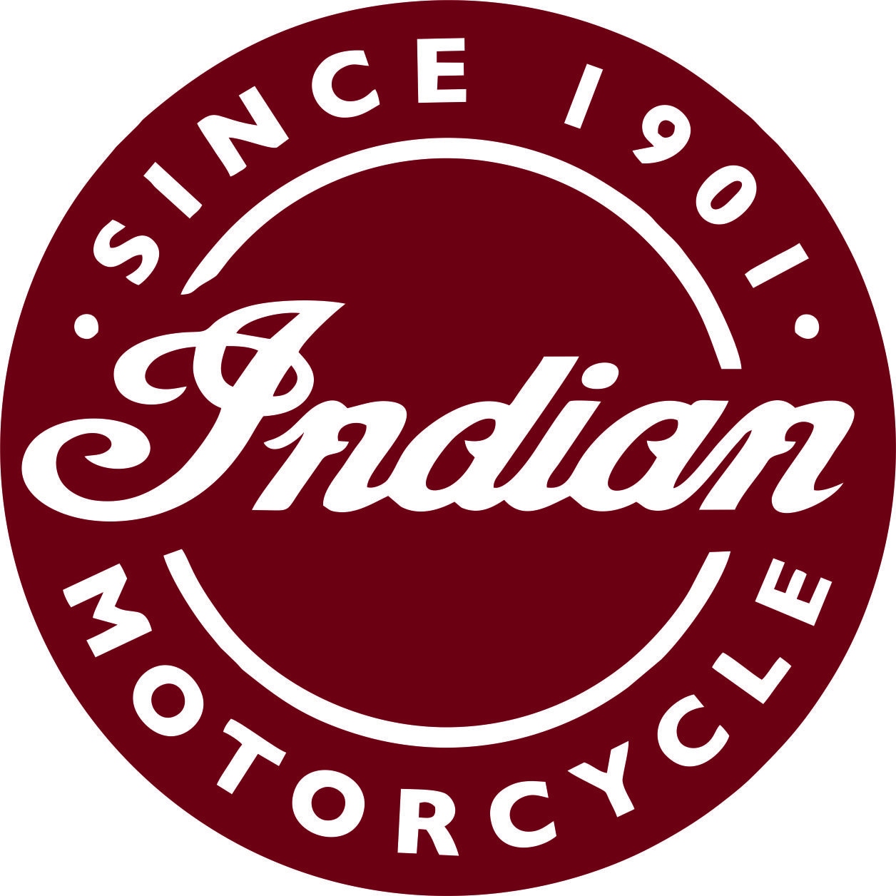 Indian Motorcycle Logo Round SVG | Etsy