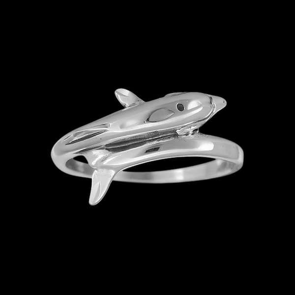 Dolphin Ring - Etsy