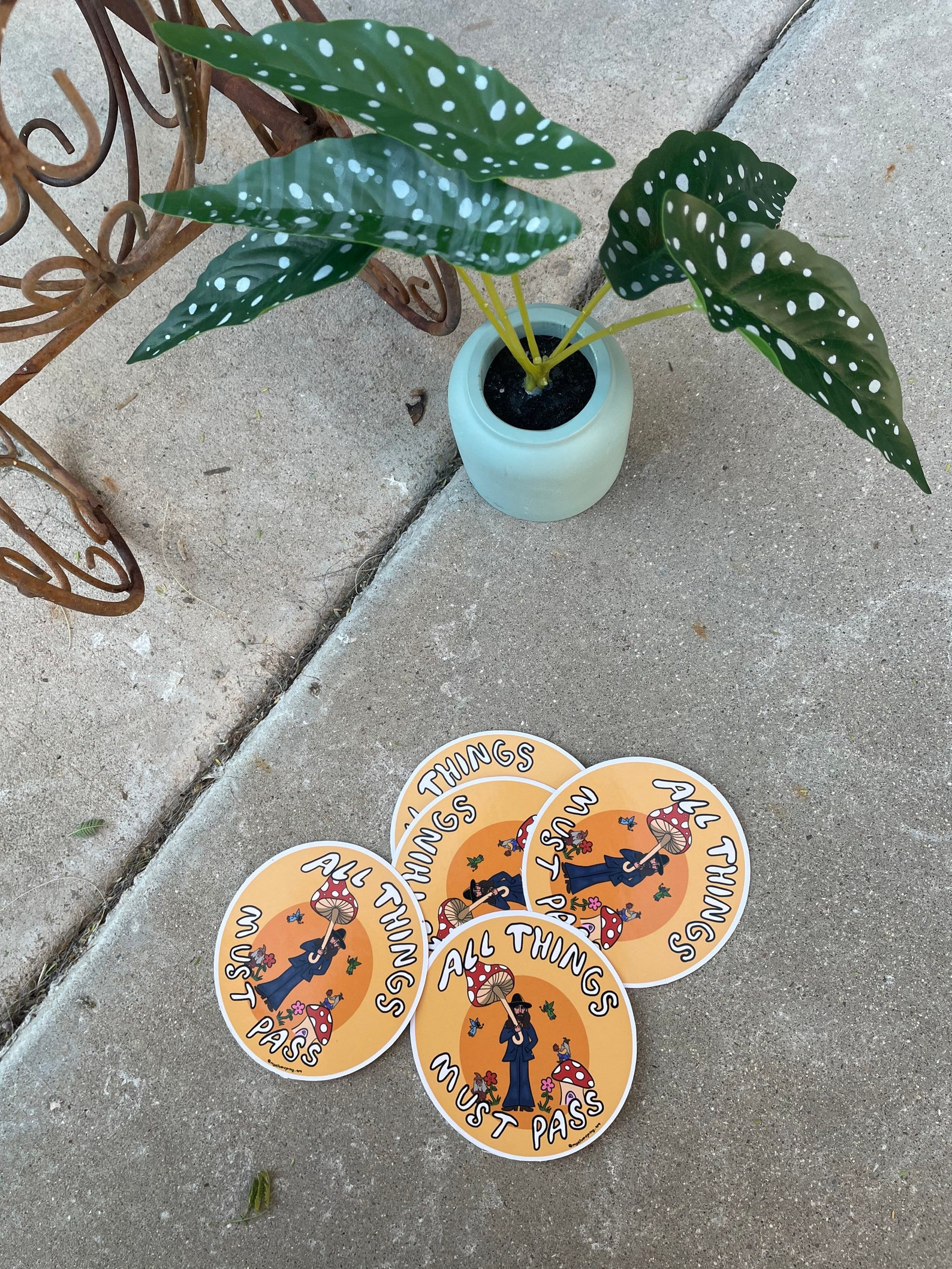 George Harrison Stickers All Things Must Pass 70s 60s the - Etsy