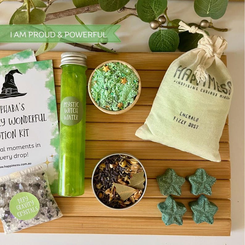 Elphaba Wicked Potion Kit: Green Witch Potion Set for Kids With ...