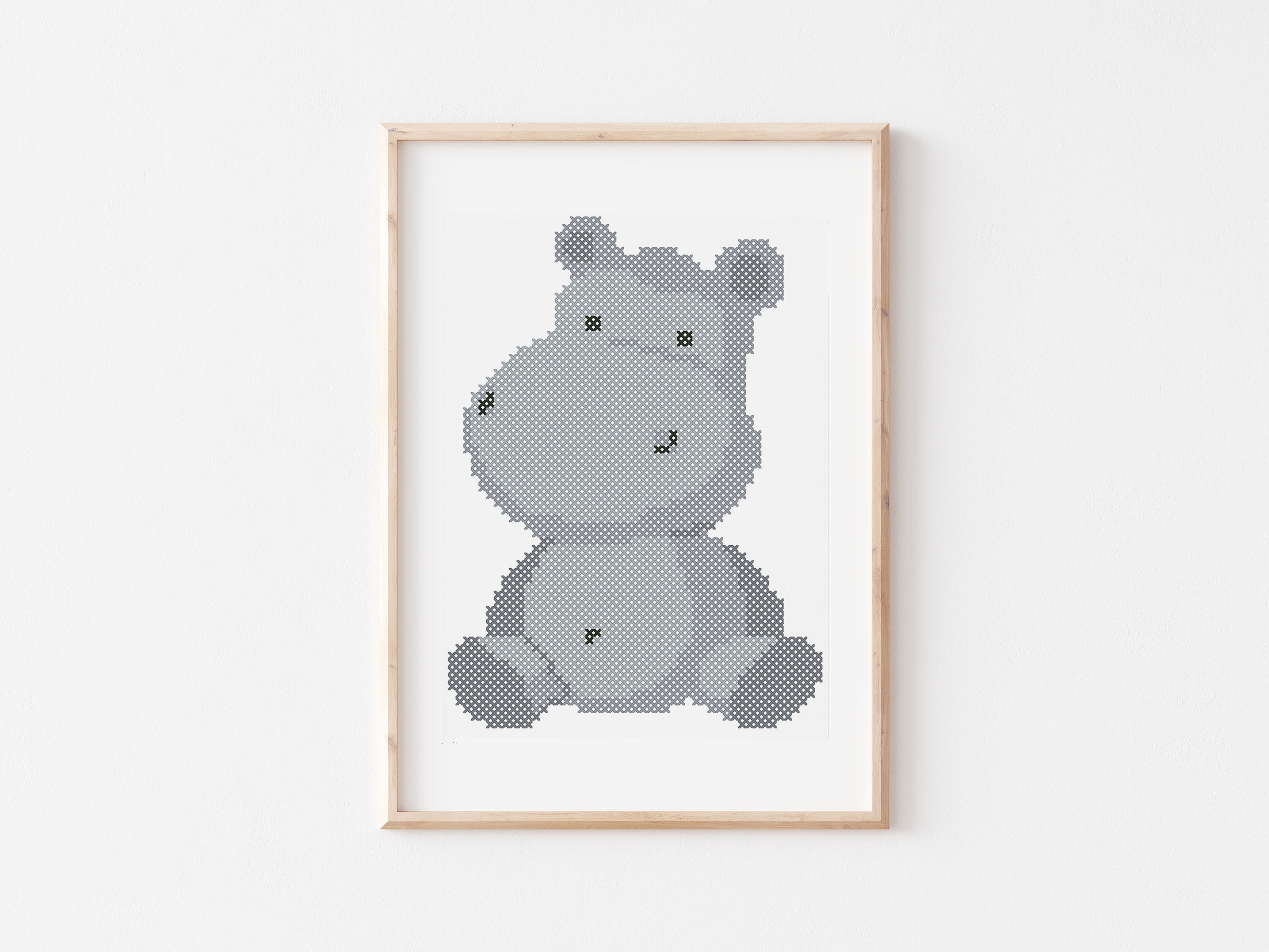 Small Cross Stitch Pattern Animals Cross Stitch Simple Cross | Etsy