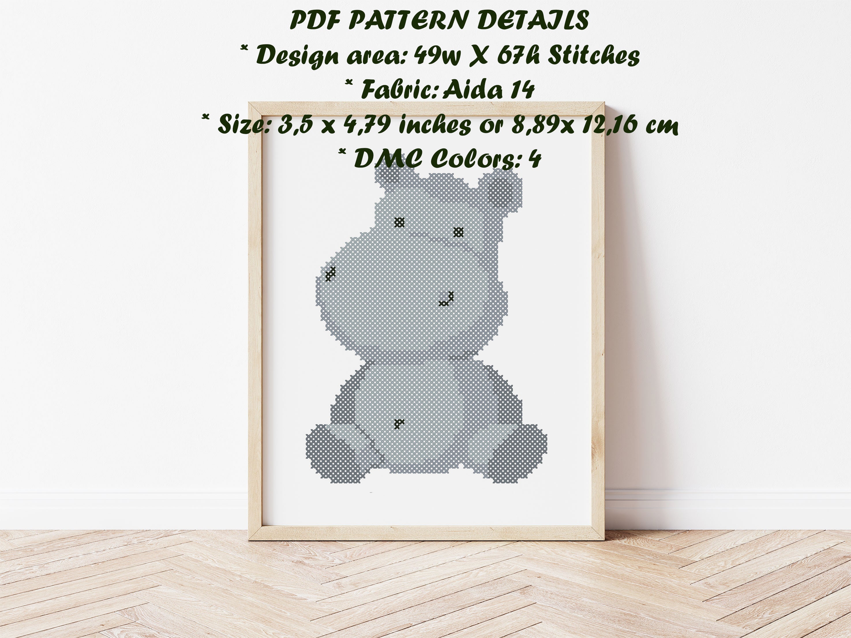 Small Cross Stitch Pattern Animals Cross Stitch Simple Cross | Etsy