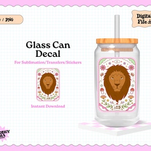 Zodiac Leo Decal/sticker/label | SVG PNG | Retro | Groovy - Etsy