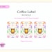 Iced Coffee Label Bundle SVG PNG | Coffee Label | Sticker File | Trendy ...