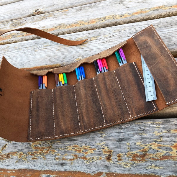 Pencil Roll - Etsy