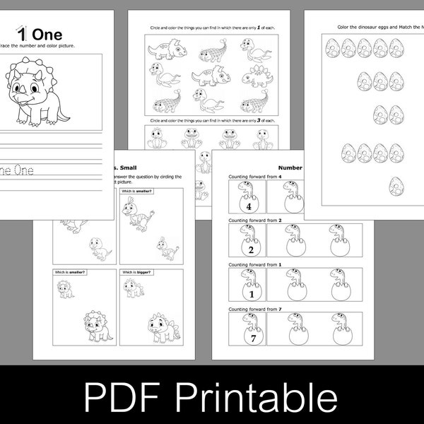 Math Worksheets - Etsy