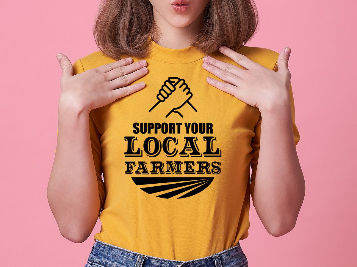 Support Your Local Farmers Svg Farming Boy Svg Live Stock Svg Local ...