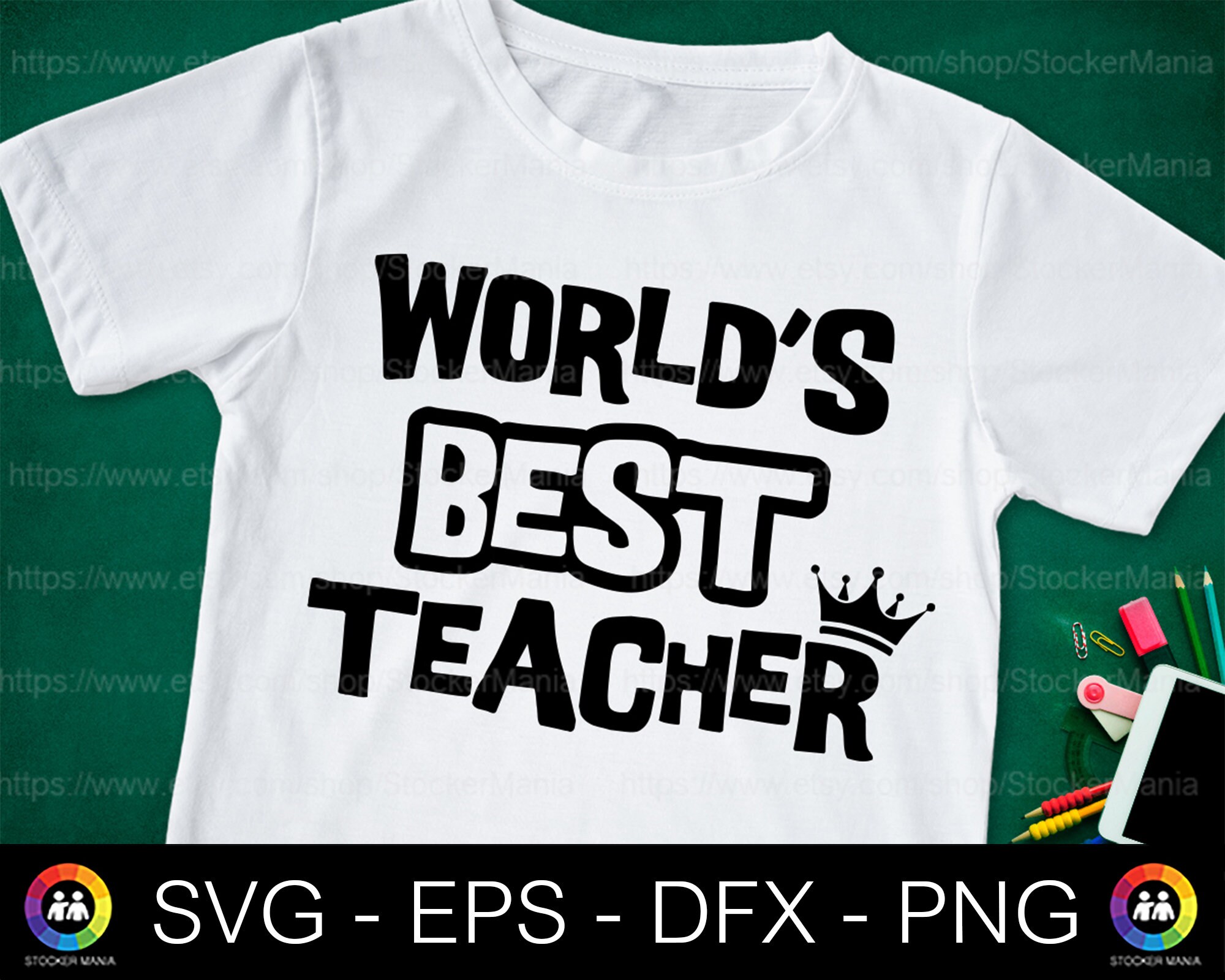 World's Best Teacher Svg, Teacher SVG PNG Cut File, Teacher Quote SVG ...