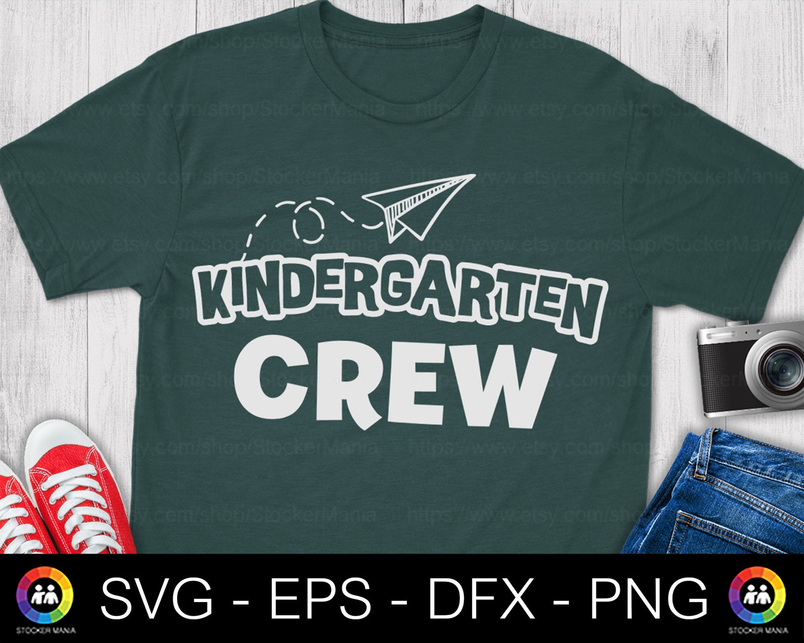 Kindergarten Crew Svg Back to School Svg Kindergarten Humor - Etsy