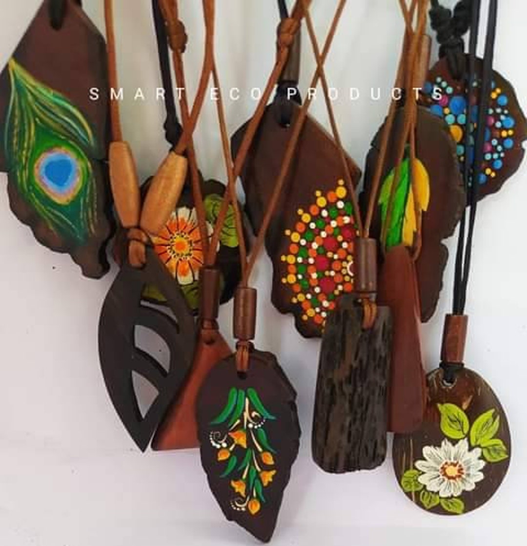 Coconut Shell Pendants, Handicraft, Gift for Every One,holiday ...