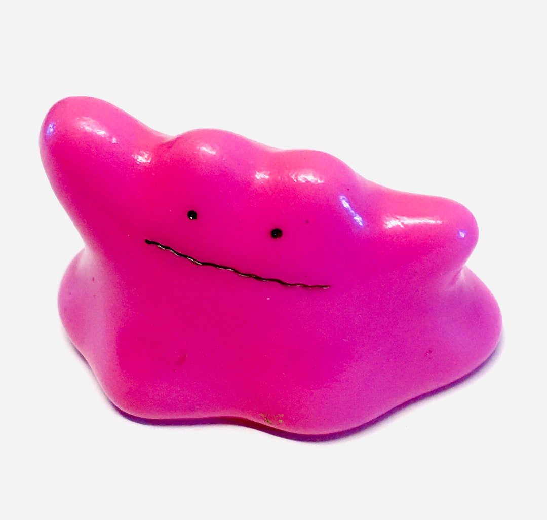Ditto Mini Figure Doll Pocket Monster Very Rare From Japan - Etsy