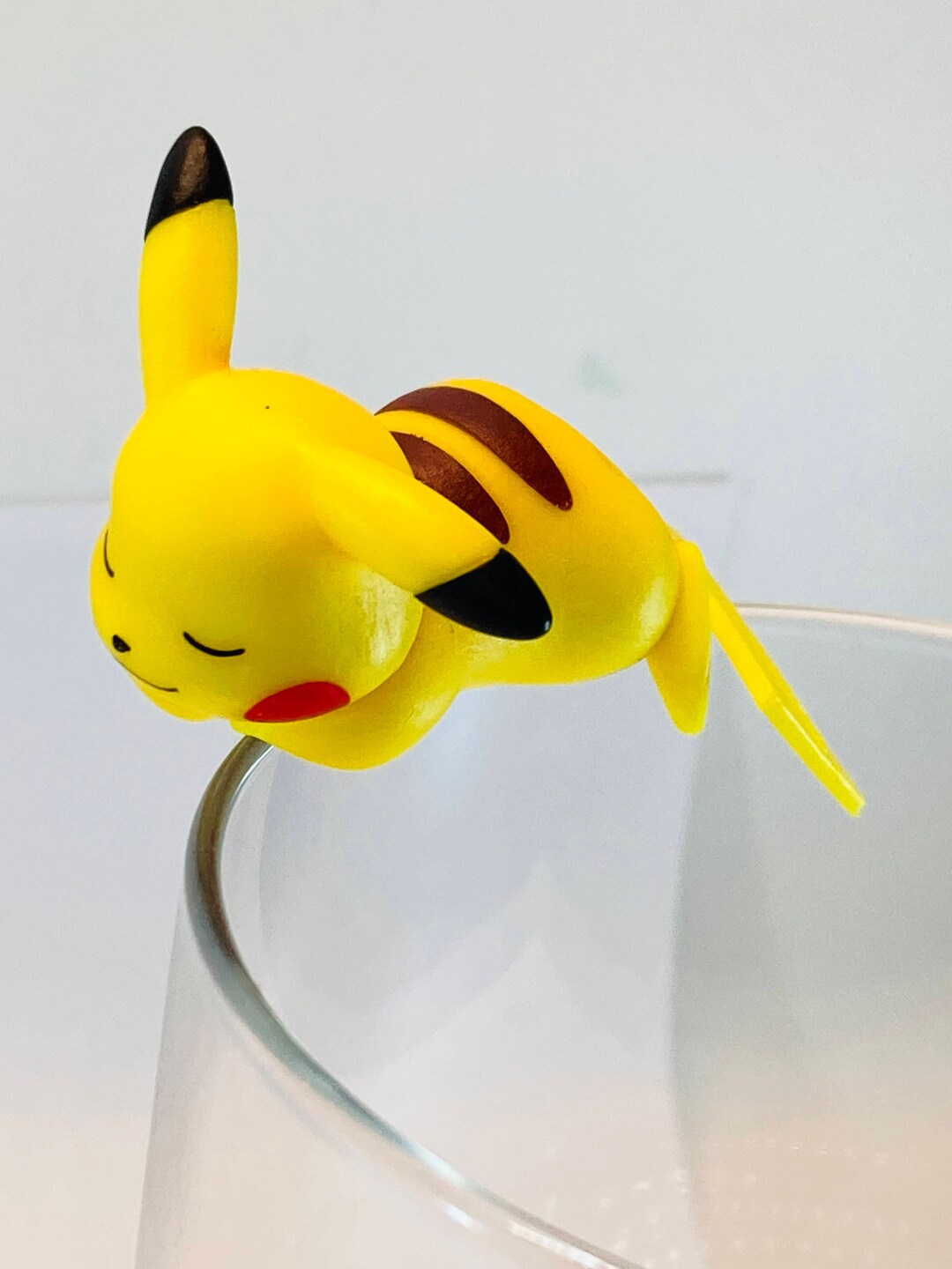 Pikachu Edge of the Glass Mini Figure Doll Pocket Monster Very Rare ...