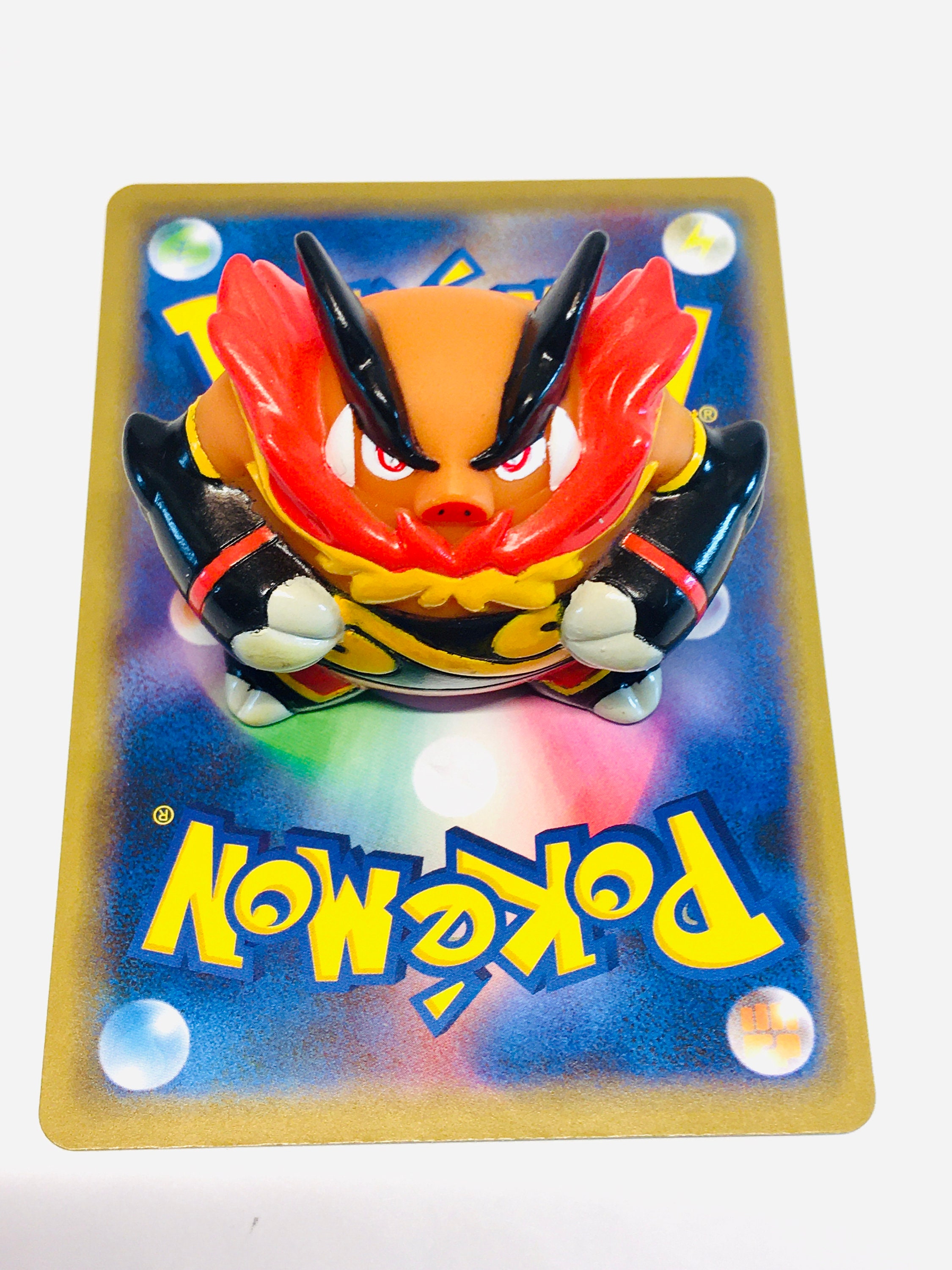 Emboar Mini Figure doll Pocket Monster Very Rare From japan | Etsy