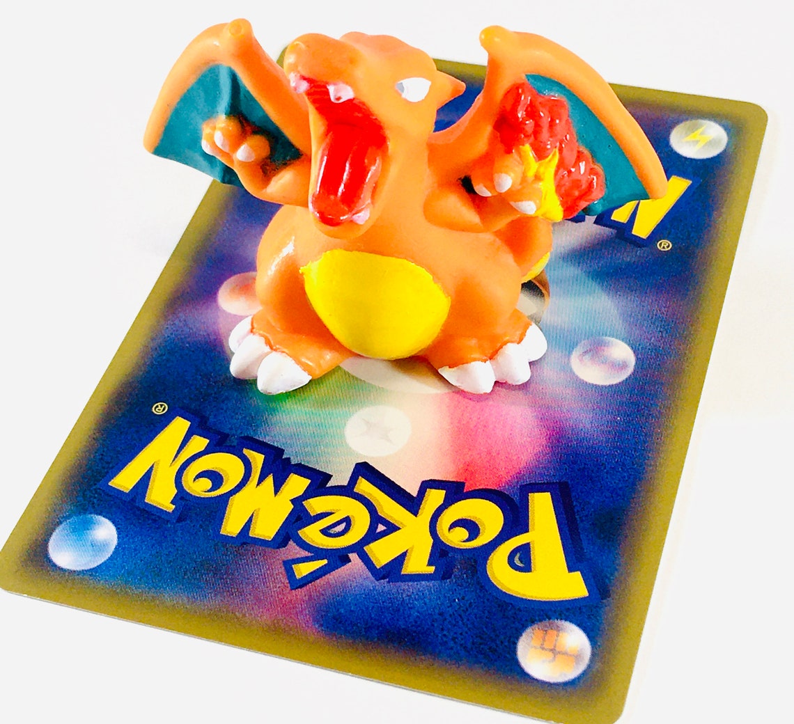 Charizard Mini Figure doll Pocket Monster Very Rare From japan | Etsy