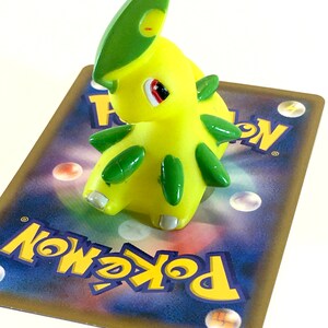 Bayleef Mini Figure Doll Pocket Monster Very Rare From Japan | Etsy