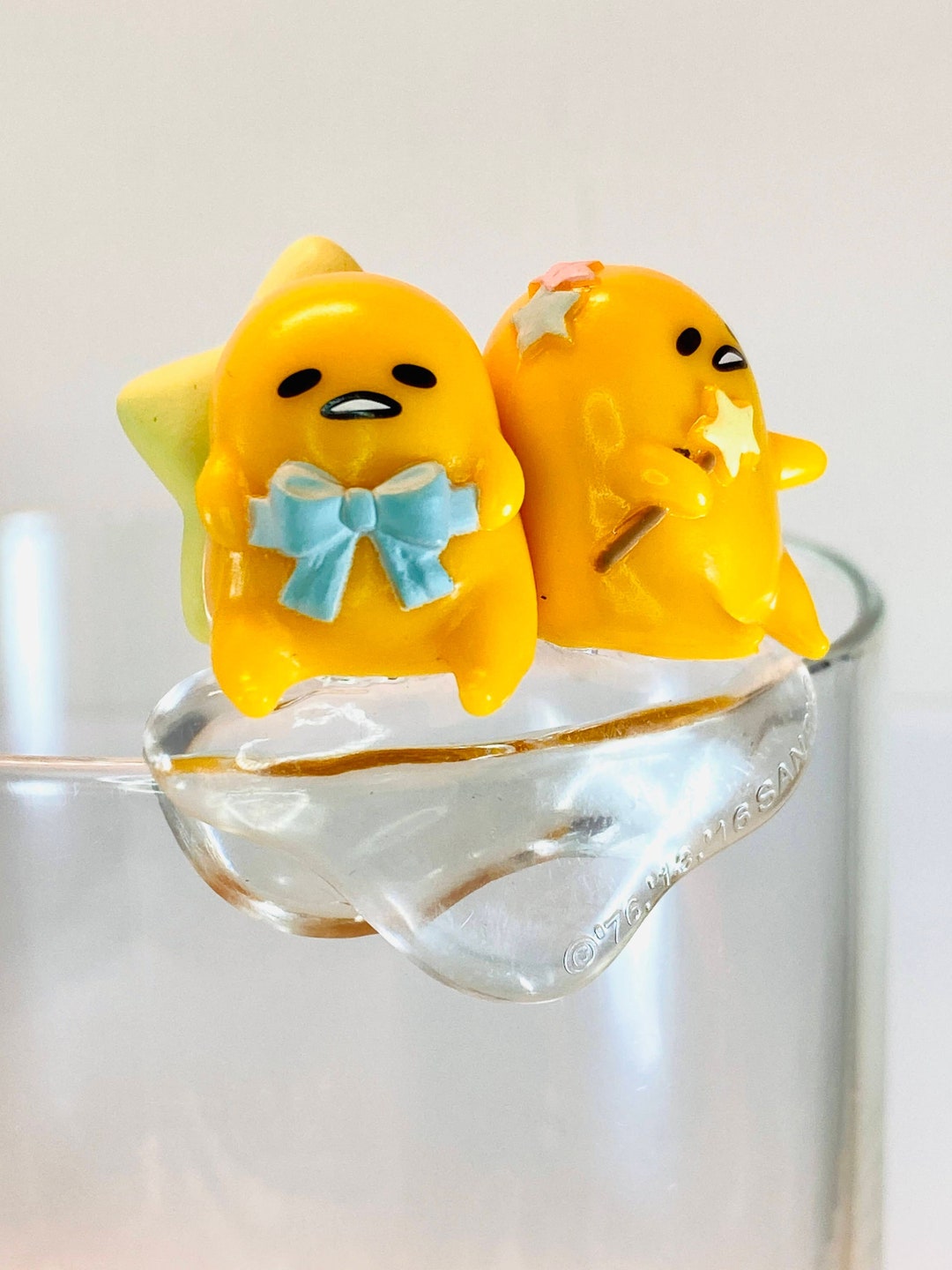Gudetama Edge of the Glass Vr. Little Twin Stars Mini Figure - Etsy